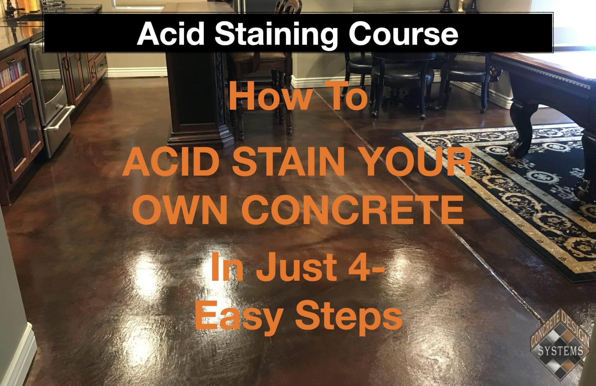 Acid Staining Course | Concrete Design Systems - Salt Lake City, Utah